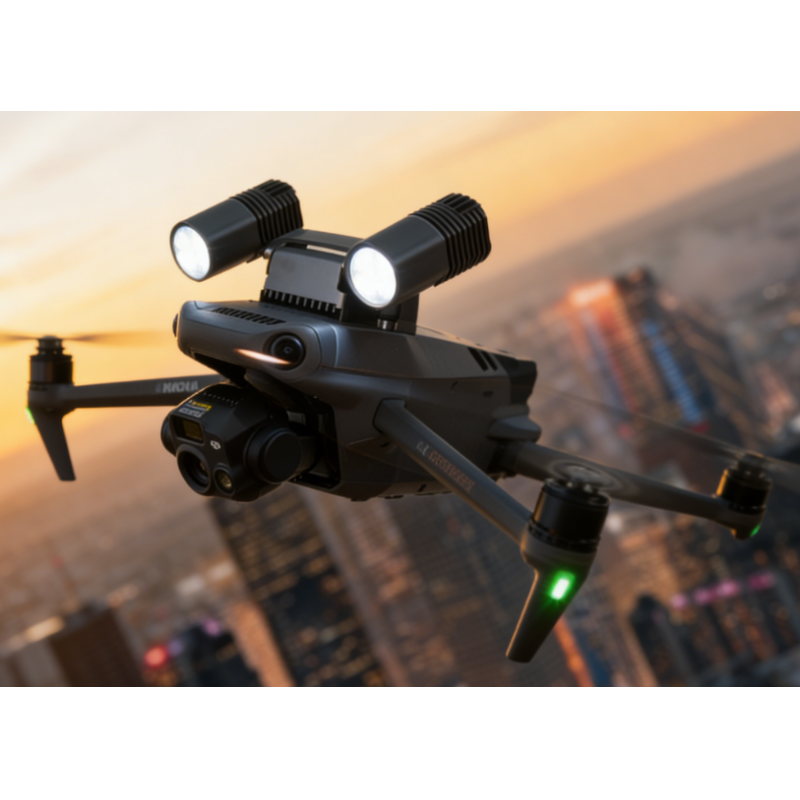 Quality 30W DJI Mavic 3 Light IP4X DJI Mavic 3 Spotlight Adjustable Strobe Brightness for sale