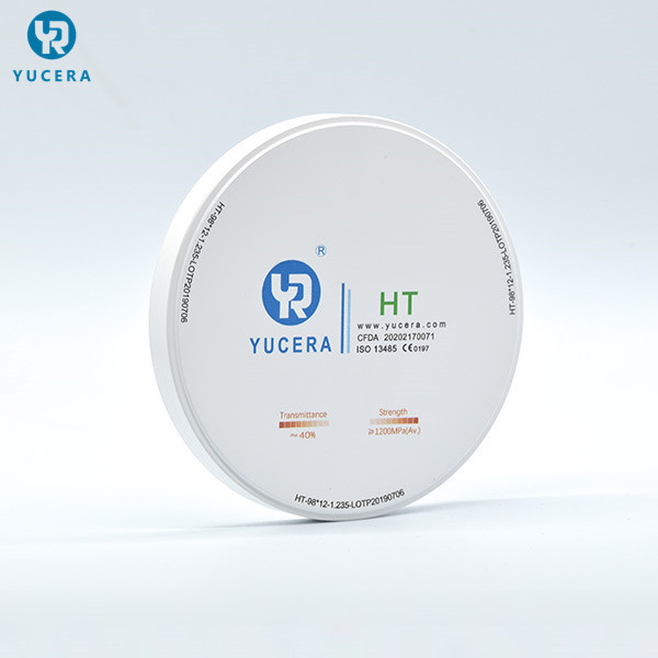 Quality HT High Strength CAD CAM 1350 Mpa Dental Zirconia Disc for sale