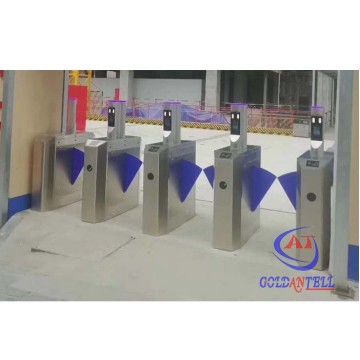 Quality Thermal Scanner Face Recognition Flap Barrier Turnstile for sale