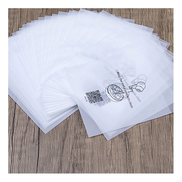 Quality 30-200 Thickness White Custom Spot CPE Plastic Bag for Electronic Packaging and Storage for sale