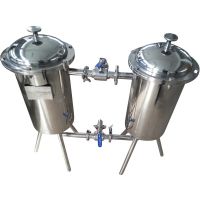 china Food Sanitary Stainless Steel Fresh Milk Filter Machine for Beverage Production