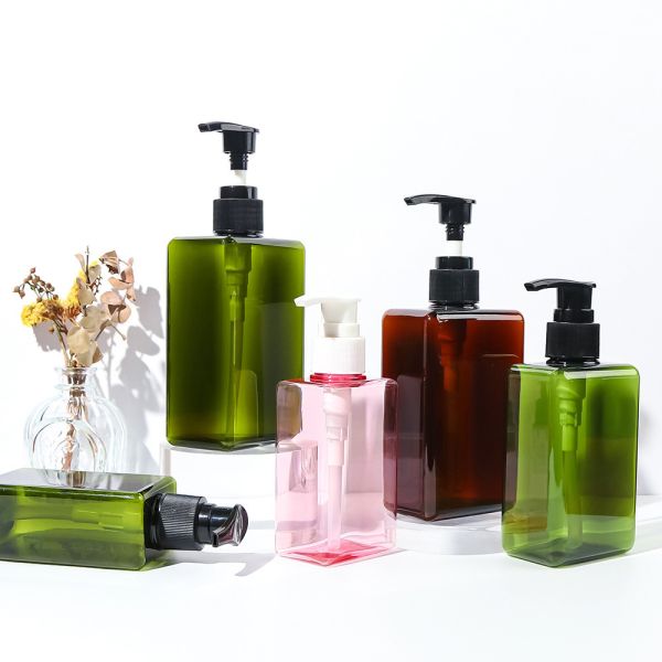 Quality Plastic Shampoo Pump Bottle 100ml Body Lotion Packaging Bottle for sale