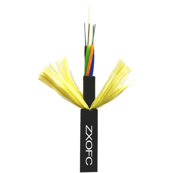 Quality Waterproof ADSS Optical Cable 12 Core UV Resistant Stranded Double Jacket for sale