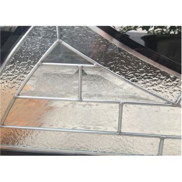 Quality 22"*48" Pattern Decorative Panel Glass Clear / Coated / Stained Technique for sale