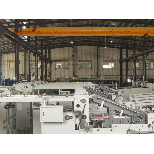 Quality Grey Board Cardboard Laminating Machine PLC Control Automatic Lamination Machine for sale