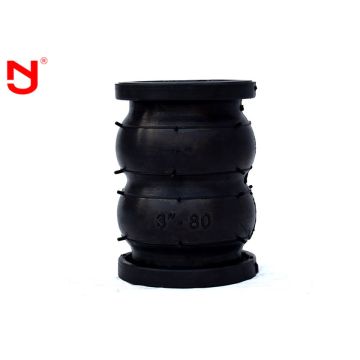 Quality Galvanized Double Sphere Rubber Expansion Joint With Reinforcing Layer for sale