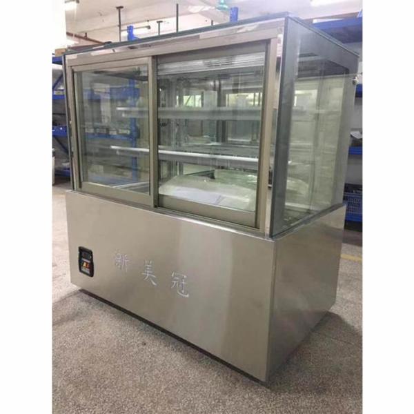 Quality 1500*730*1250mm LED Lighting Secop Bakery Display Fridge for sale