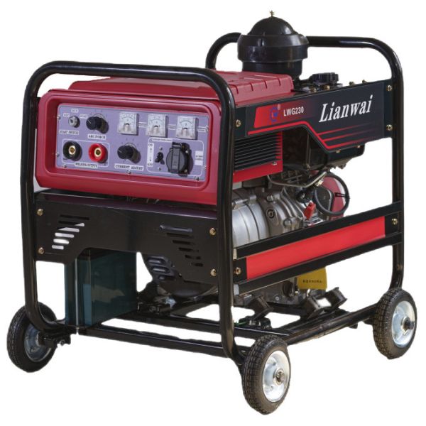 Quality Civilian Portable Gasoline Welder Generator 210A AC 3.0Kw Auxiliary Output Power for sale
