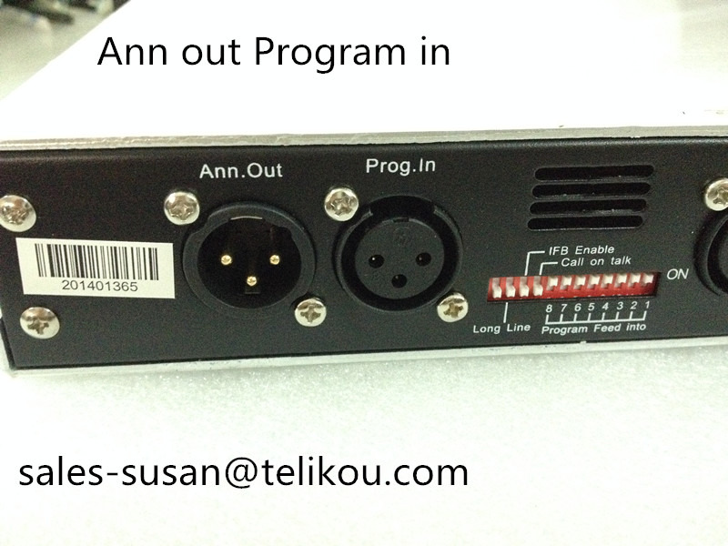 2019 TELIKOU New Update  TM-800 Eight channel wired intercom  System  For TV station lighting sound Stage