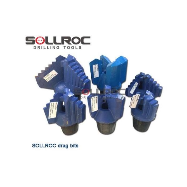 Quality Threaded Connection Chevron Drag Drill Bit Forging Processing API 3 1/2'' REG for sale