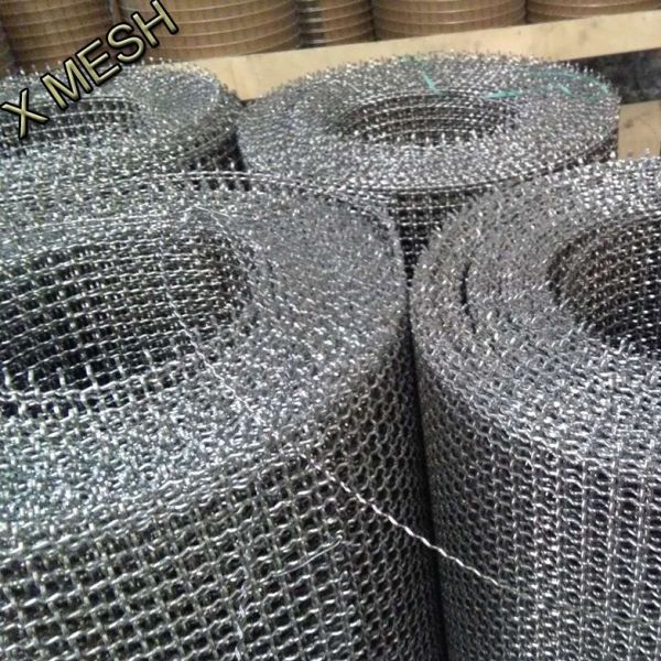 Quality Durable Fine Rust Resisting Galvanized Crimped Wire Mesh for sale