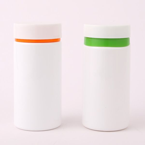 Quality Vitamin Medical Empty Pill Bottle 100 150 200 250 300ml Pet Plastic Packaging for sale