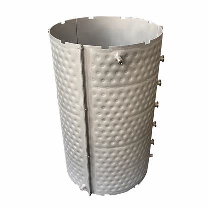 Quality High-Efficiency Laser-Welded Stainless Steel Heat Exchange Jacket for sale
