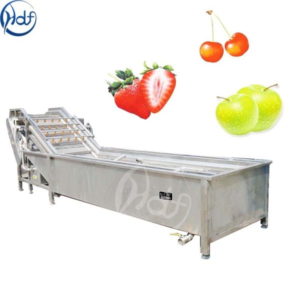 Quality Stainless Steel 304 Automatic Ultrasonic Vegetable Washing Machine Industrial for sale