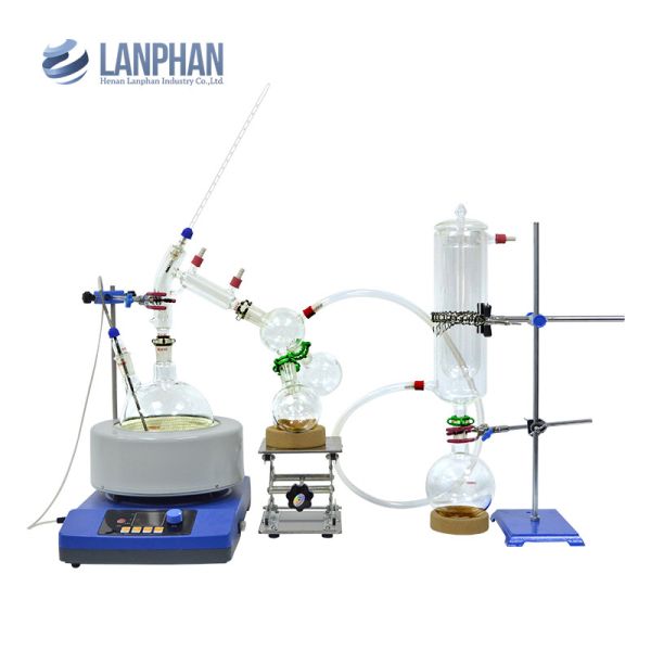 Quality Short Path Distillation Equipment 2L Laboratory Kit for sale