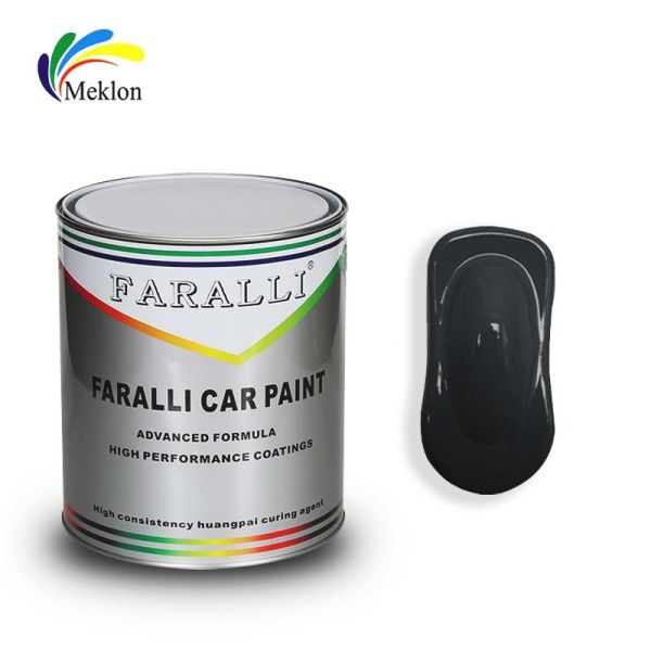 Quality 1K Through Black Hight Gloss Acrylic auto Paint: Advanced Consistency with for sale