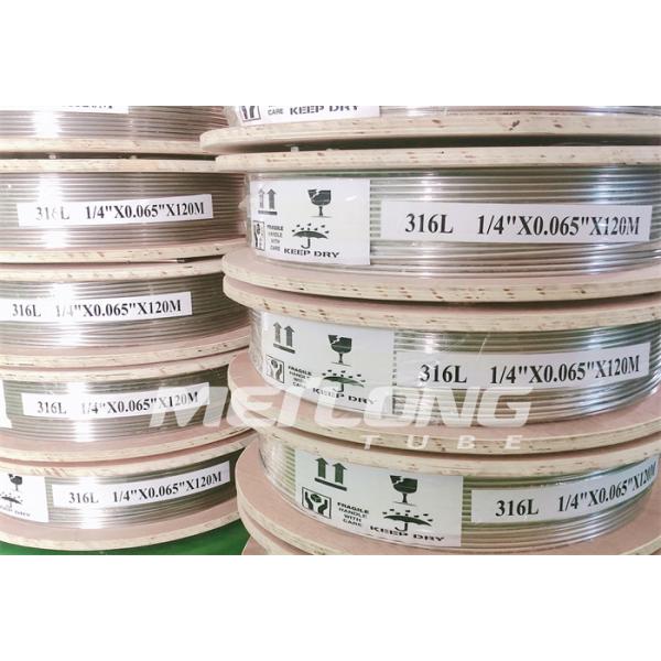 Quality Seamless Redrawn Capillary Coiled Tubing SS316L 1 8 Capillary Tube for sale