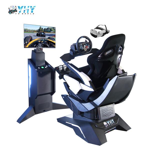 Quality Steering Wheel Racing Simulator Cockpit Training Center Realistic Vr Racing for sale