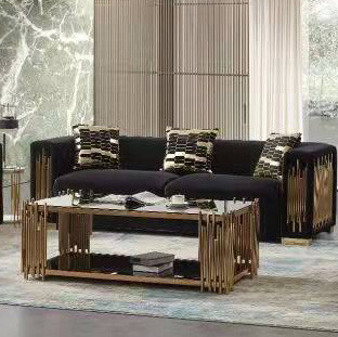 Quality SEDIA Dining Room Furniture Stainless Steel Living Room Furniture Set for sale