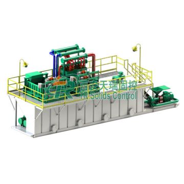 Quality API Standard 200 GPM Drilling Mud Treatment And Disposal System with 4 for sale