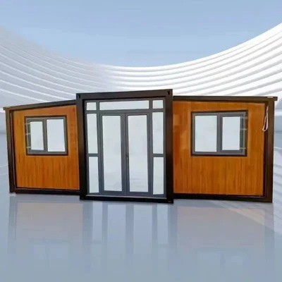 Quality Environmental Protection 2 Bedroom Prefab Expandable Container House with Steel for sale