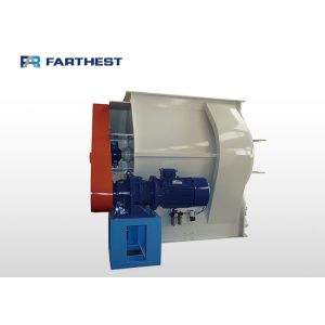 Quality Double Shaft Livestock Feed Grinder Mixer For Pellets Powder Materials for sale