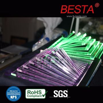 Quality 3mm Light Guide Acrylic Sheet Led Edge Lit Acrylic Panel Customizable for sale