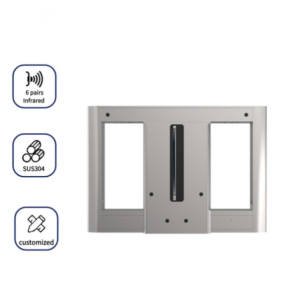 Quality Automatic Electronic Security Flap Barrier Gate for School Stadiums ES2216 for sale