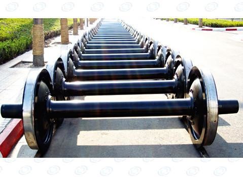 Quality Forged Steel Railroad Wheels and Axles for Sale for sale