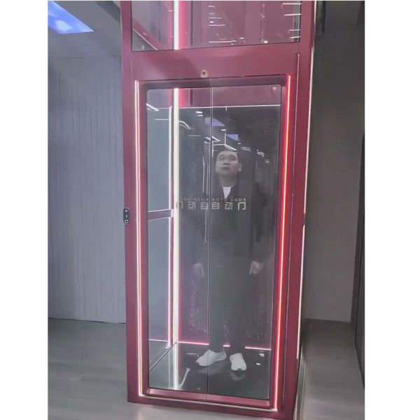 Quality Compact Residential Solar Enegery Home Elevator Traction 0.6m/s for sale