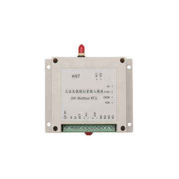 Quality 433MHz 2km Remote I O Module Control RS485 Connect PLC 2AI Collect 4-20mA Analog for sale