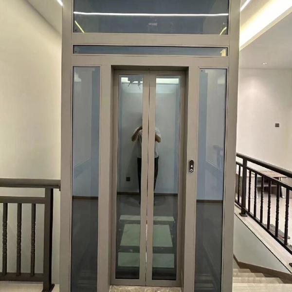 Quality Silent Gearless Home Traction Elevator with Automatic Doors for Villas for sale
