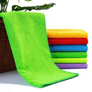 Quality High Absorbability Edgeless Microfibre Cloth easy cleanup Fade resistant for sale