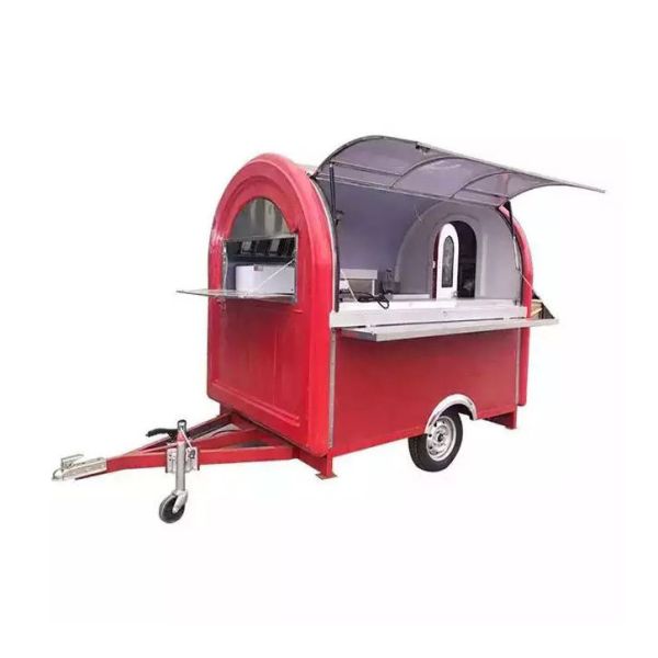 Quality Red Yellow Blue Mobile Food Truck Specialized Fast Food Truck for sale