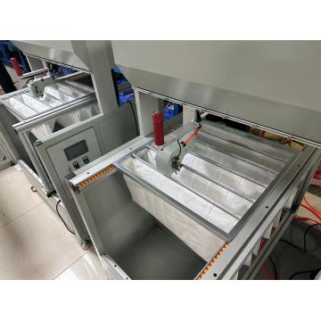 Quality PLC Control 0.6-0.8Mpa Air Filter Making Machine 3000*1500*1800mm for sale