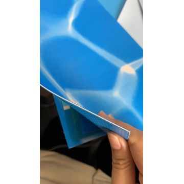 Quality Coated PVC Pool Liner With Cleartarpaulin Pattern Temperature Resistant for sale