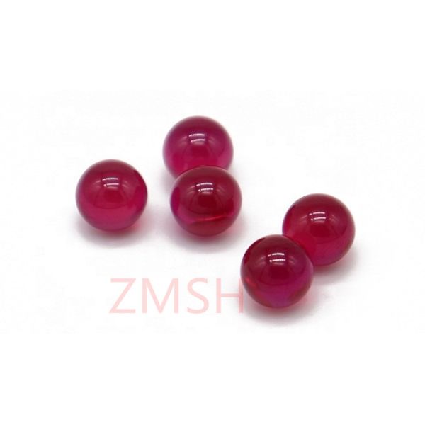 Quality Small Diameter Sapphire Ruby Balls For Alves, Pumps, And Watches High Hardness Ball Bearings for sale