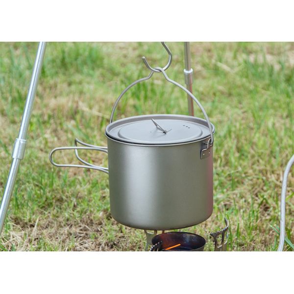 Quality Purity 99.95% Titanium Drinking Cup Picnic Portable Outdoor Tableware for sale