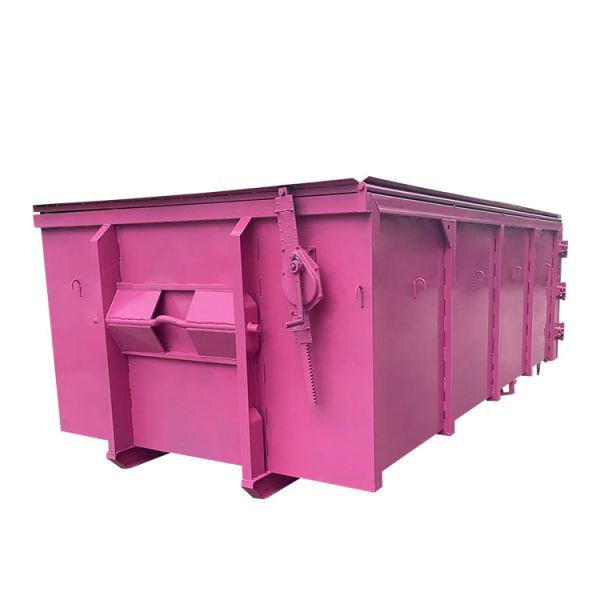 Quality CE Certified Hook Lift Bin 8 - 30m3 Capacity Roll Off Dumpster Waste Management for sale