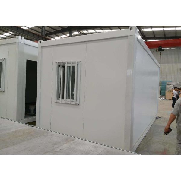 Quality Aluminum Window 40HC Office Flat Pack Container Building for sale