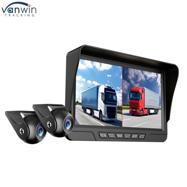 Quality AI Car Video Recorder 7 Inch IPS Touchscreen with Blind Spot Detection and Rear View Camera for Trucks and Motorhomes for sale
