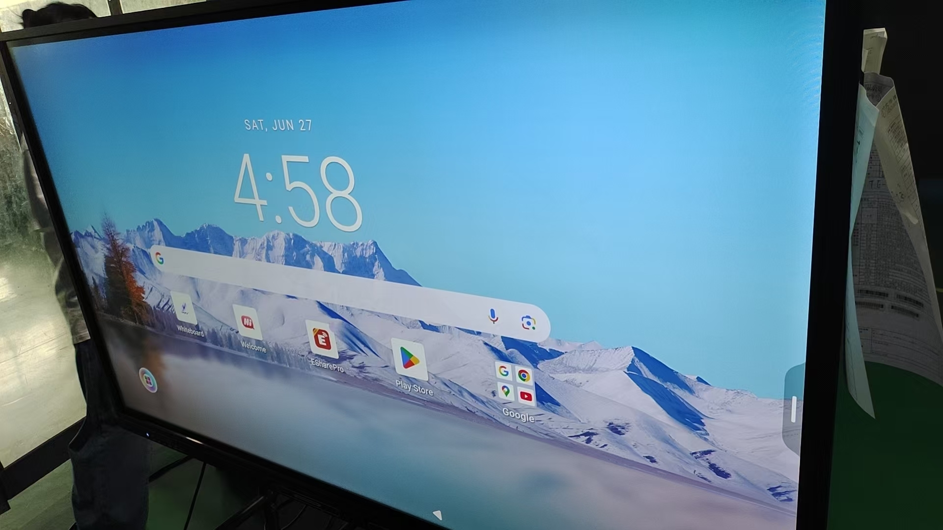 Quality IBoard 65 75 86 100 Inch LCD Panel WiFi PC Digital Display Touch Screen Smart for sale
