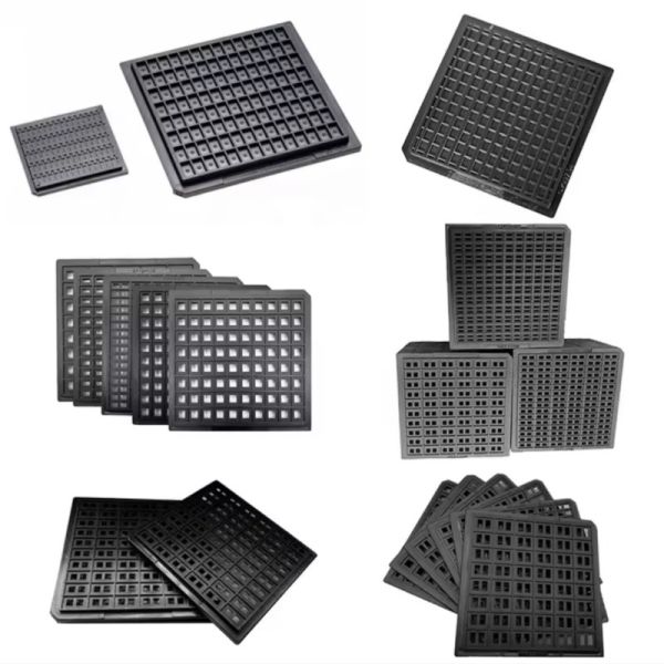 Quality 2-inch and 4-inch Waffle Pack Chip Trays for sale