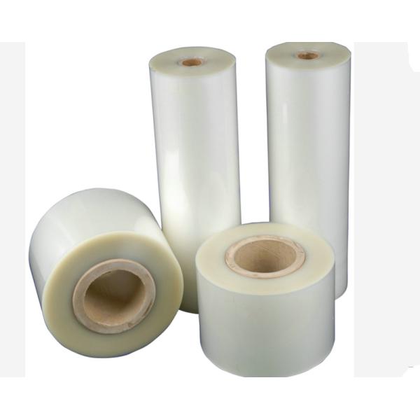 Quality 350mm 20mic Transparent Soft Touch Heat Laminating Protective Film Roll for sale