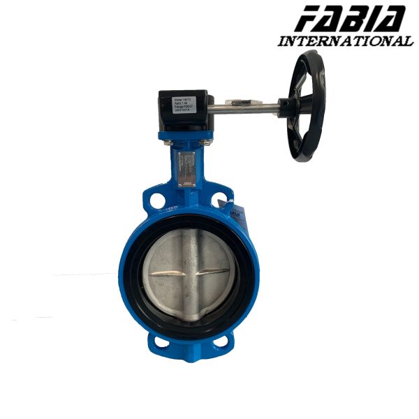 Quality DN150 Industrial Butterfly Valve With EPDM Sealing Ring And Stainless Steel Plate for sale