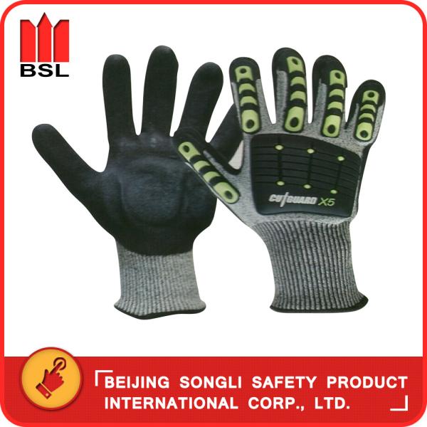 Quality SLG-9812CT Cut resistance TPR working gloves for sale