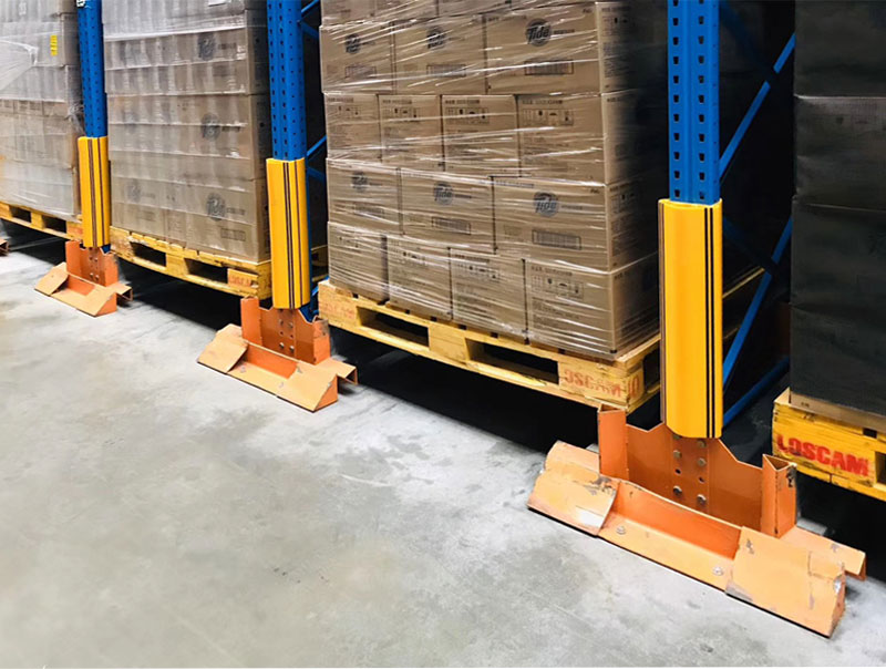 Racking Upright Protectors  Rack End  Protector Guard  Warehouse Safety Bollard