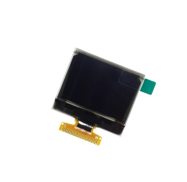 Quality 1.32'' 30 Pin SPI I2C Parallel Monochrome PMOLED Display SSD1327 128x96 White for sale