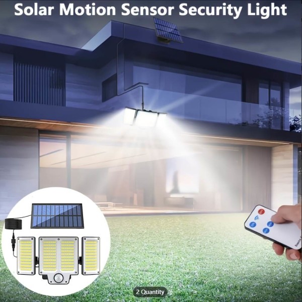 Quality Solar Powered Led Outdoor Security Spot Lights with Motion Sensor for sale