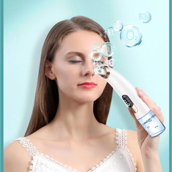 Quality Deep Cleansing Facial Machine 65KPA Electric Bubble Blackhead Remover 155G for sale